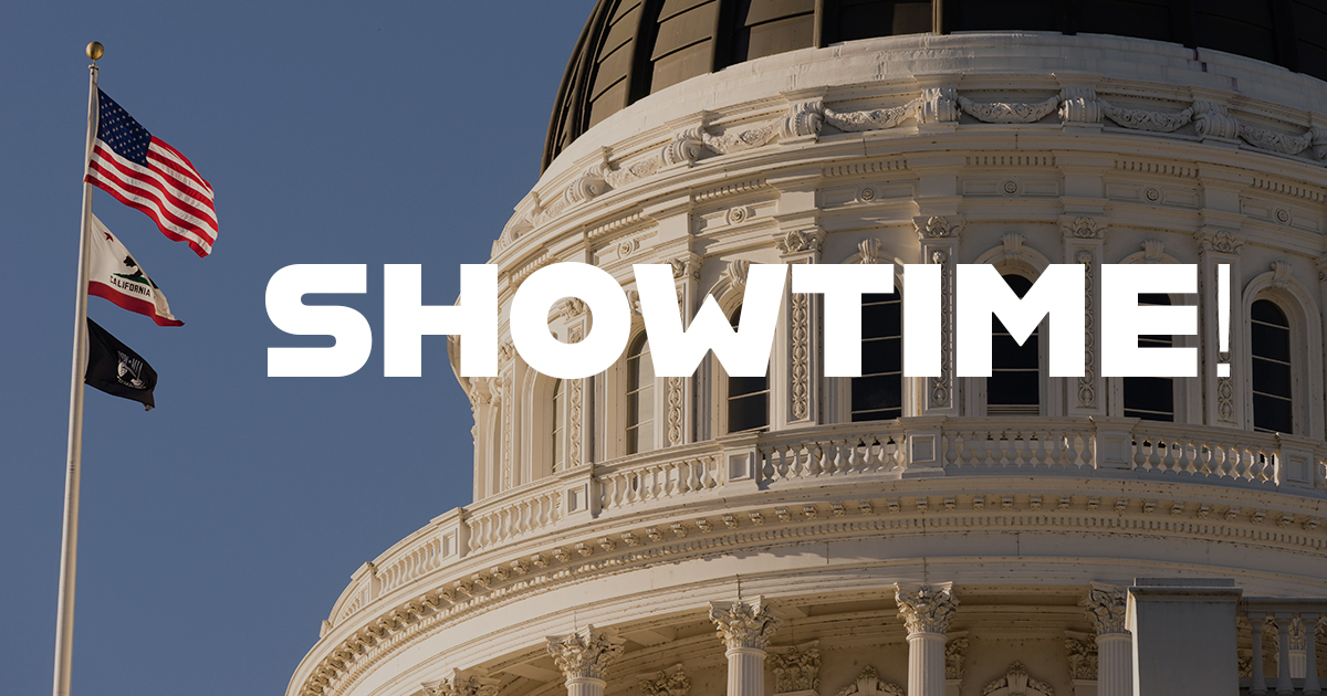 It's Showtime! | Senate Bill Introduced